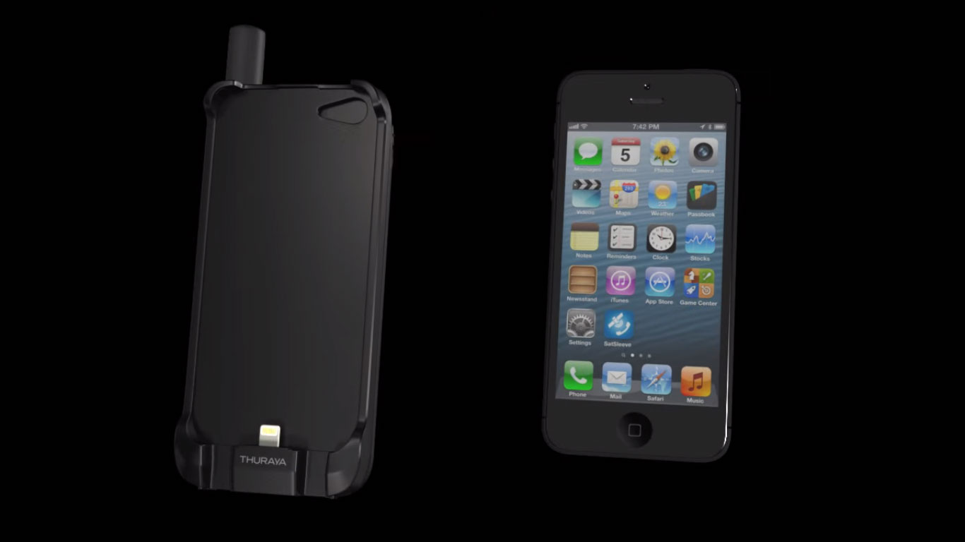 SatSleeve for iPhone | Satellite Mobile Phone - Thuraya Mobile ...